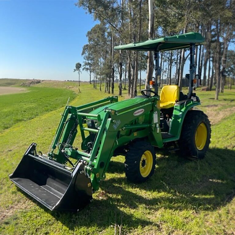 3038e John Deere Compact Utility Tractor with FA35 McCormack Loader ...